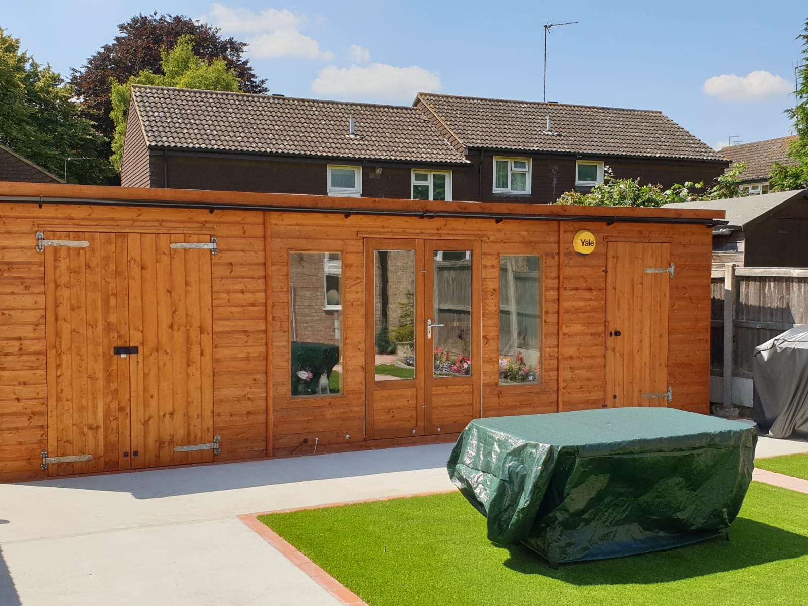 Heavy Duty Sheds and Workshops: Major Pent larger sizes